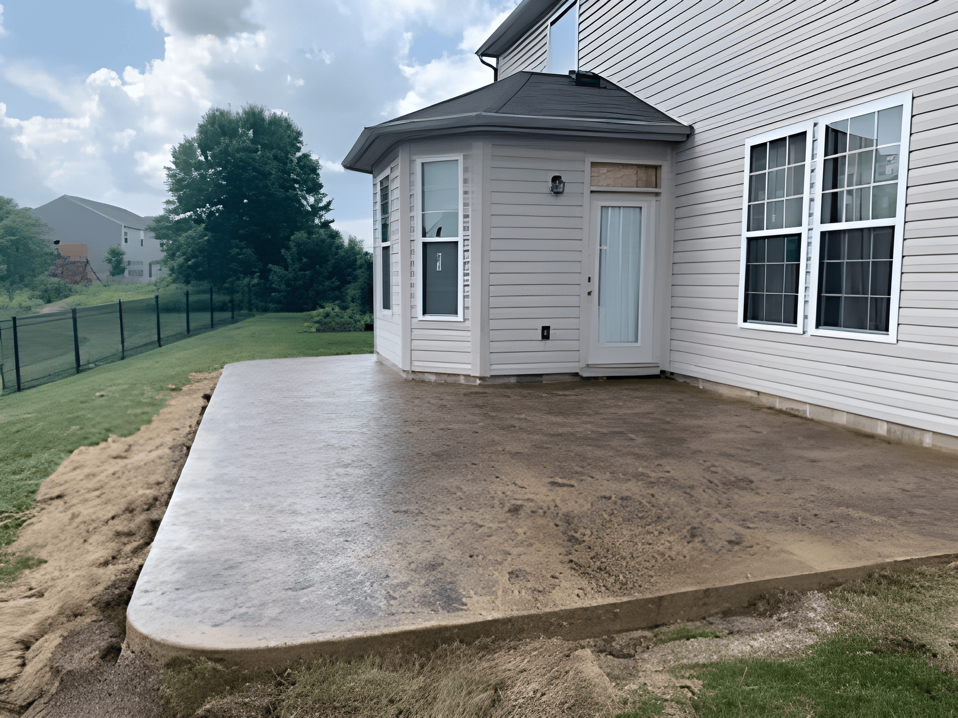 Concrete Patios Spaces in Brownsburg, Avon & Plainfield, IN
